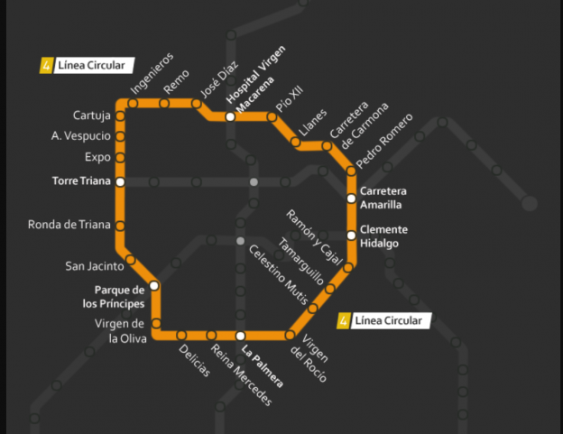 Tussam pondrá en servicio un nuevo circular coincidente con el trazado ...